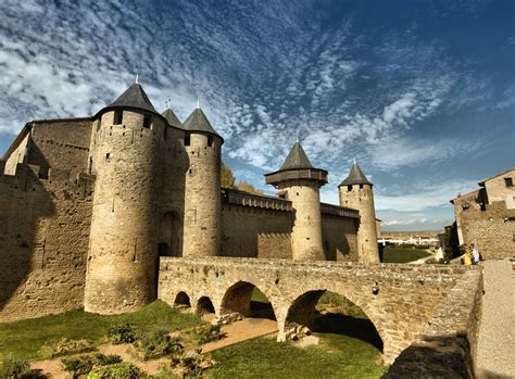 Carcassonne Castle In France