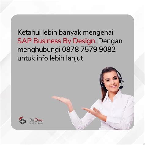 Beone Solution Sap Business By Design Erp Cloud Untuk
