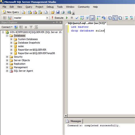 msg 3702 level 16 state 3 line 1 cannot drop database because it is