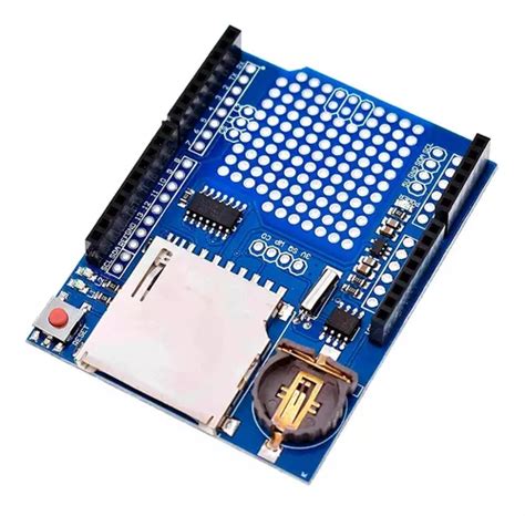 shield data logger arduino rtc ds1307 entrada sd parcelamento sem juros