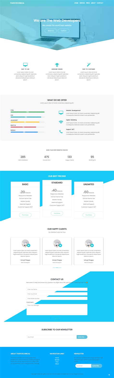 Github Bhoomikaghulresponsive Website Using Html Css Bootstrap Js