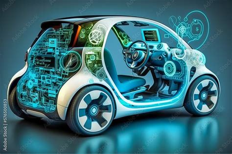 Car Management System Using Augmented Reality Generative Ai Stock