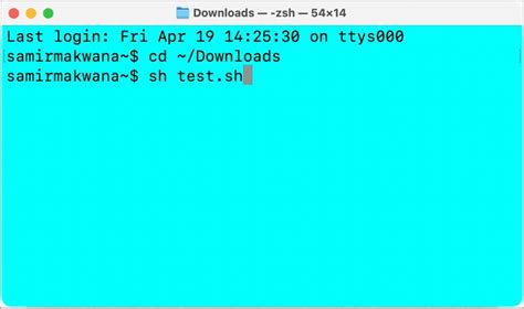 How To Run A Shell Script On Mac Techwiser