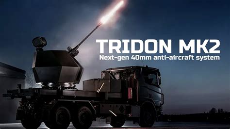 Genius Idea In Converting A Bofors 40mm Naval Gun Into A Tridon Mk 2