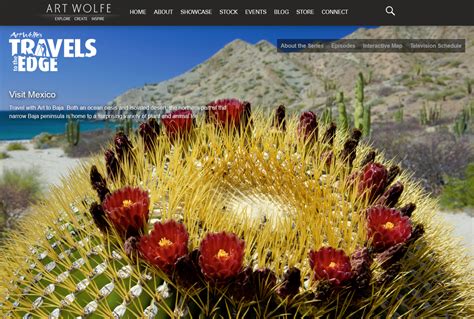 New Travels To The Edge Site Art Wolfe