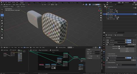 Geometry Nodes Uv Map Blender Italia