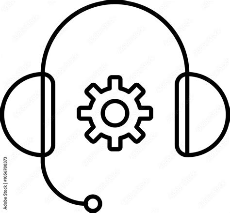 Support Line Icons Support Service Icon Hotline Customer Advice Call Help Center Trendy