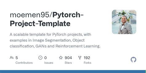 Github Moemen Pytorch Project Template A Scalable Template For Pytorch Projects With
