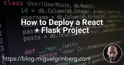 how to deploy a react flask project