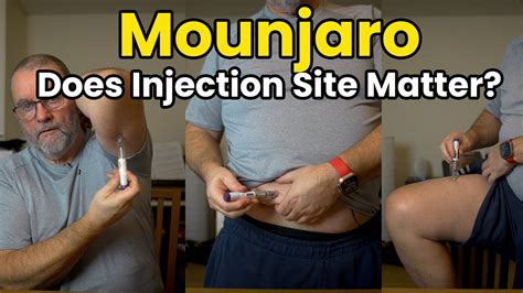 Mounjaro What Is The Best Injection Site Does It Matter Youtube