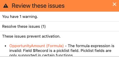 Visual Workflow Flow Formula With A Picklist Field Salesforce Stack Exchange