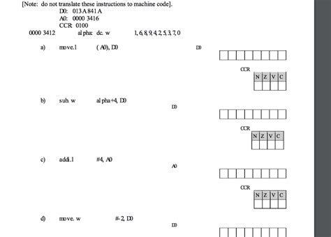 Solved Some Help With Motorola 68000 Assembly Language