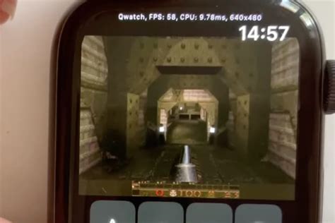 Quake tourne plutôt bien sur l Apple Watch WatchGeneration