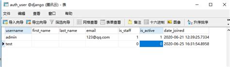 Python测试开发django 74auth认证之isactive Csdn博客