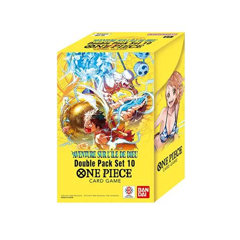 One Piece Op15 Aventure Sur LÎle De Dieu Booster Doublepack X8 Fr