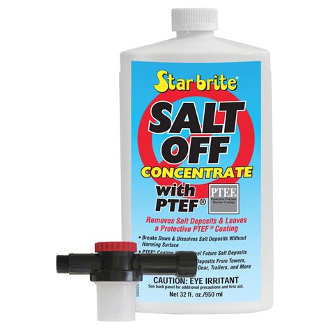 Star Brite Salt Off Concentrate Kit With Applicator 32 Oz Removes
