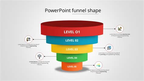 Simple Funnel Powerpoint Template PPTX Templates
