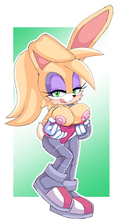 Rule 34 Anthro Archie Comics Blonde Hair Breasts Bunnie Rabbot Cyborg