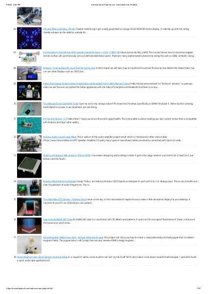 Arduino Nano Projects List Use Arduino For Projects Pdf