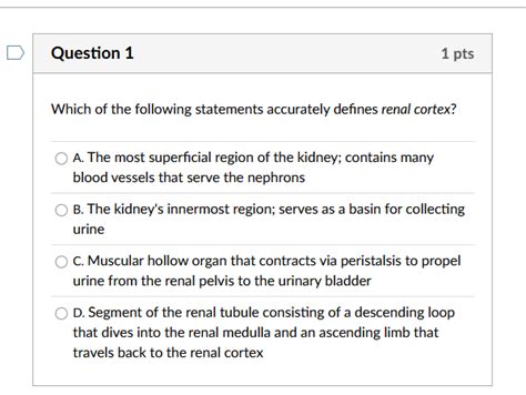 Solved Question 1Which of the following statements | Chegg.com