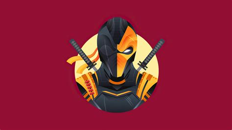 Deathstroke 4k Minimal Wallpaperhd Superheroes Wallpapers4k