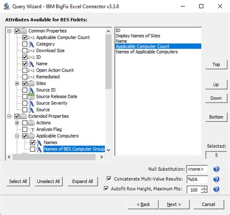 Excel Connector Bigfix Forum