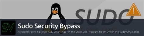 Offensive S3c Sudo Security Bypass Thm Walkthrough
