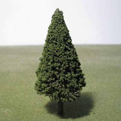 Green Conifer Model Trees