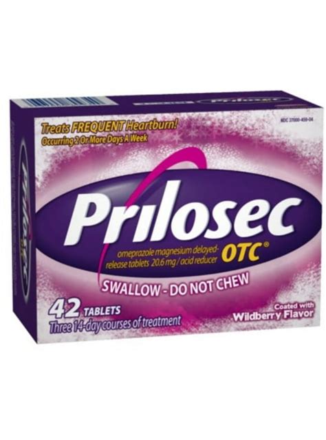 Prilosec In Antacids And Heartburn Relief