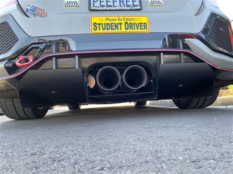 Verus Diffuser Fitment 2016 Honda Civic Forum 10th Gen Type R Forum Si Forum