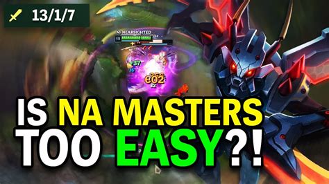 How I 1v9 In Master Elo Youtube