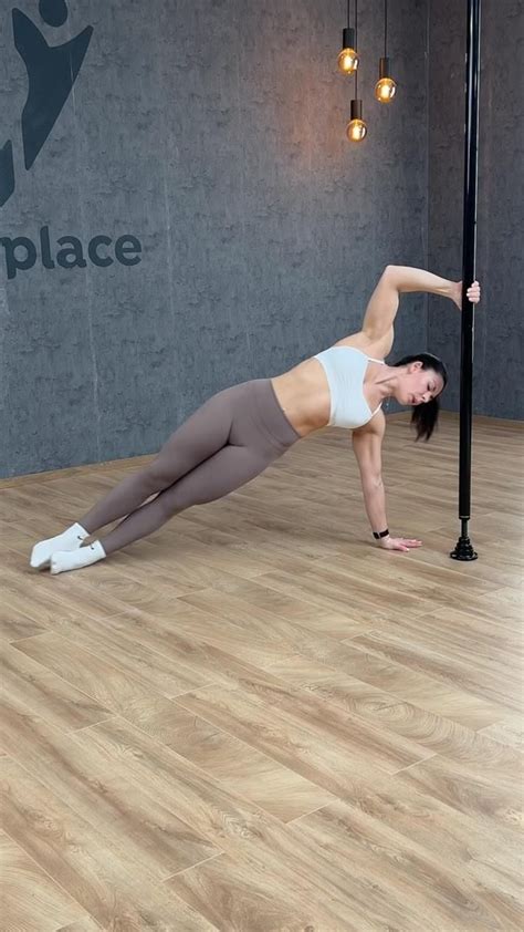Co Founder Carmenbinder Shows You Her Favorite Pole Exercises For A Strong Upper Body And Core