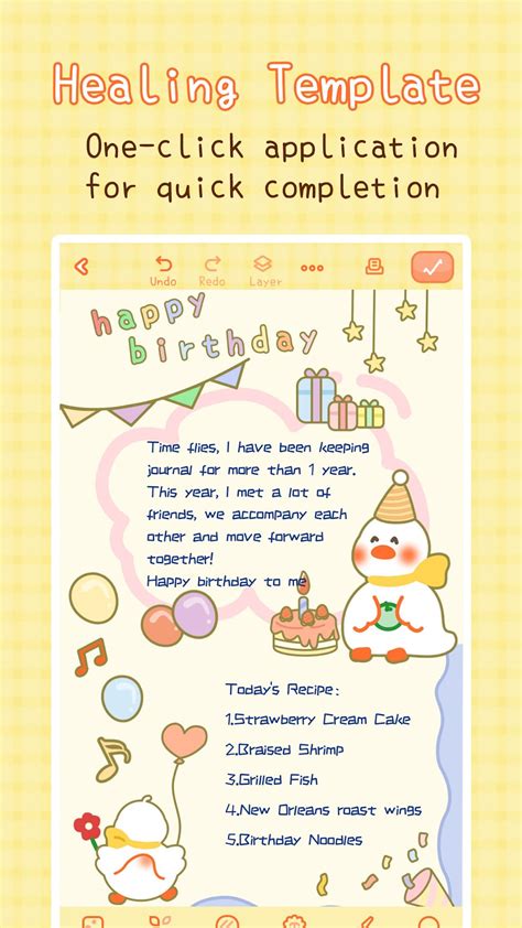Ducky Notes Cute Diary App For Android Download