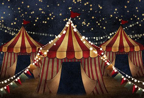 Circus Tent Backdrop