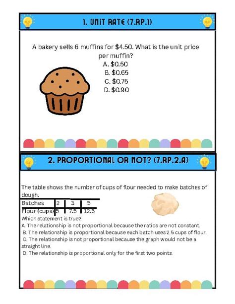 7th Grade Math Test Prep And Daily Review • Acap Ccss Staar • 70