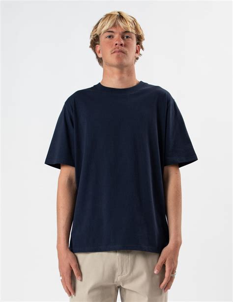 Heavy Weight Tee Navy Mr Simple