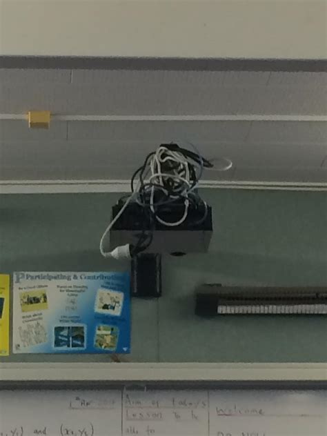 Math Class Projector Rcablefail