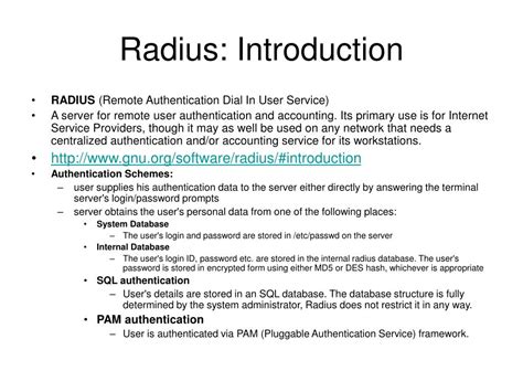 Ppt Authentication Servers Radius Tacacs Powerpoint Presentation Free Download Id 495568