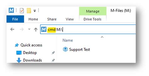 Using Command Prompt To Access Files In An M Files Vault