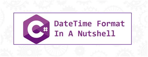 C Datetime Format In A Nutshell Ndepend Blog