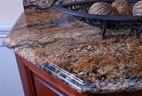 Rock Edge On Granite Edge Profiles Worktops Aura Stone