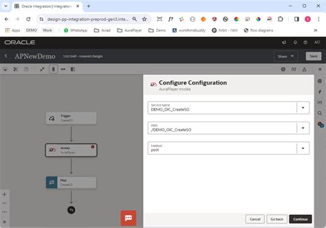 AuraPlayer S Adapter For Oracle Integration Cloud Adapter OIC AuraPlayer