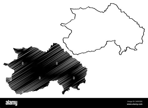 Debub Region Horn Of Africa State Of Eritrea Regions Of Eritrea Map