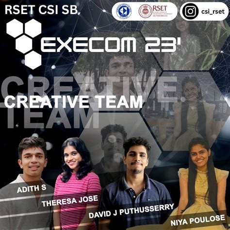 Theresa Jose On Linkedin Happy To Be A Part Of Csi Rset Sb As A