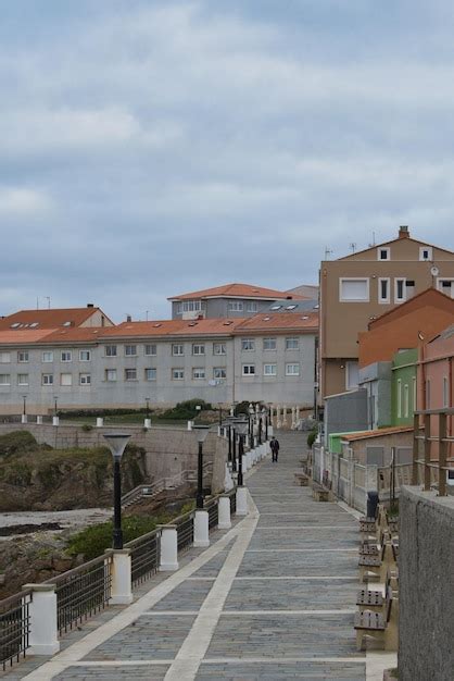 Premium Photo Boardwalk In A Small Town