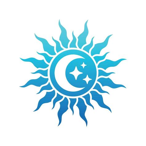 Sun Star Moon Symbol