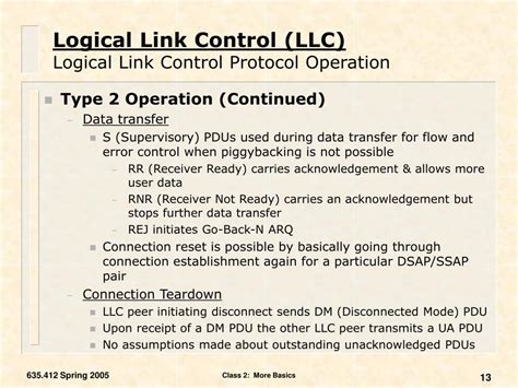 Ppt Chapter 6 Logical Link Control Llc Powerpoint Presentation
