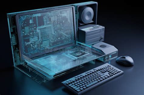 Computer Technology Concept Software Development Generative Ai Stock Illustration