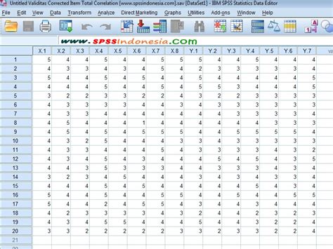 Cara Uji Reliabilitas Split Half Spearman Brown Dengan Spss Lengkap