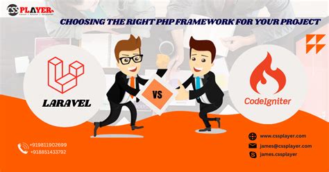 Laravel Vs CodeIgniter Choosing The Right PHP Framework For Your Project CSS Player